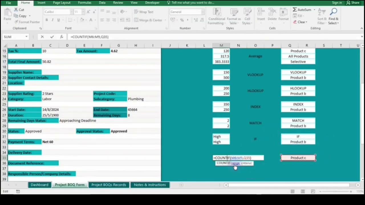 Mastering the Excel COUNTIF Function: Unlock Data Analysis Like a Pro - YouTube
