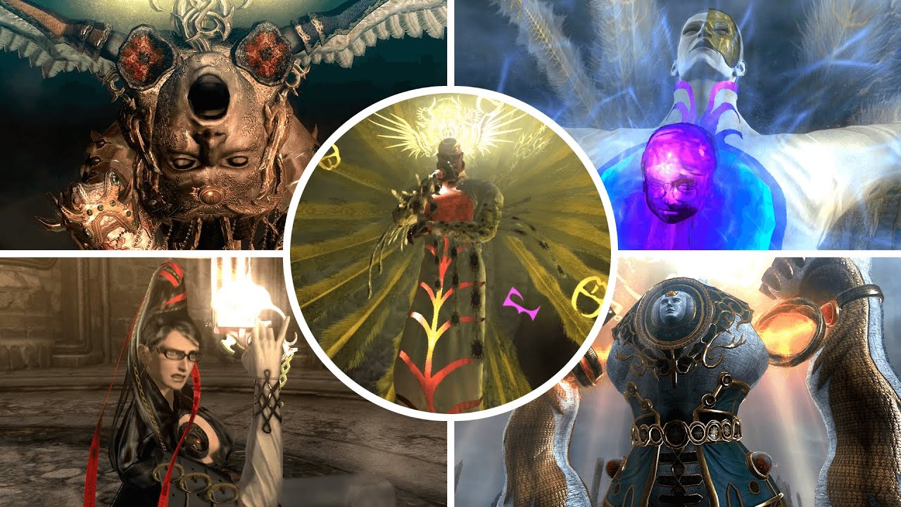 Bayonetta - All Bosses (No Damage) - YouTube