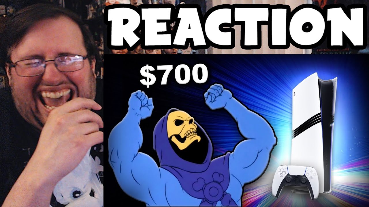 Gor's "Skeletor Reveals The PS5 Pro by Tom Christie" REACTION - YouTube