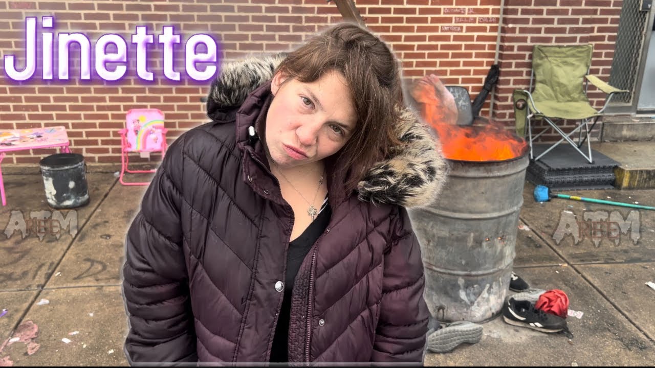Homeless With A $200 Dollar A Day Habit. - Jinette - YouTube