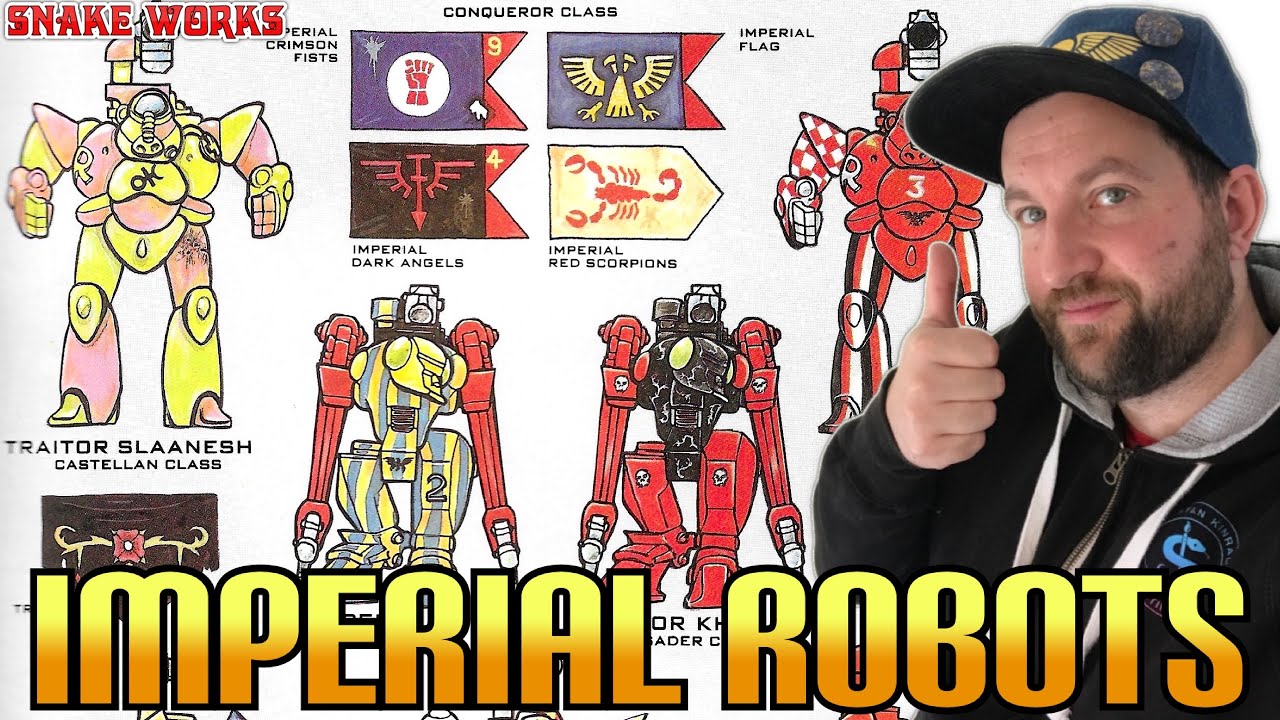 What are Imperial Robots and the Legio Cybernetica? - Oldhammer ...