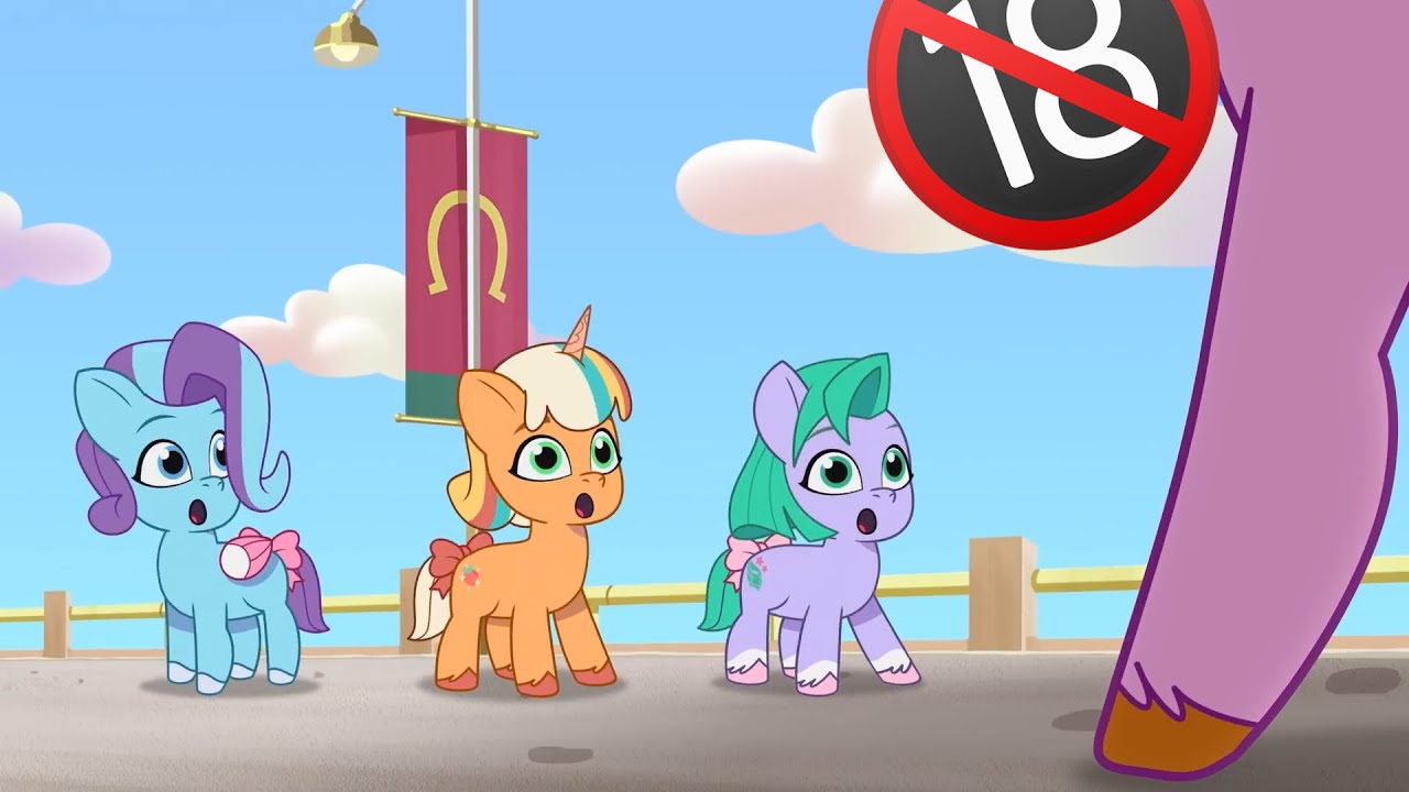 Unnecessary Censorship in "My Little Pony: Tell Your Tale" 13 - YouTube
