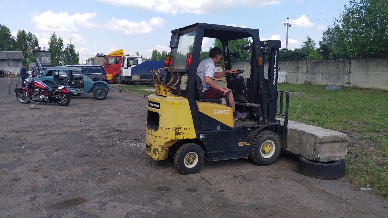 Doosan-Daewoo G20S-2 2005 г.в. 6786 часов - YouTube