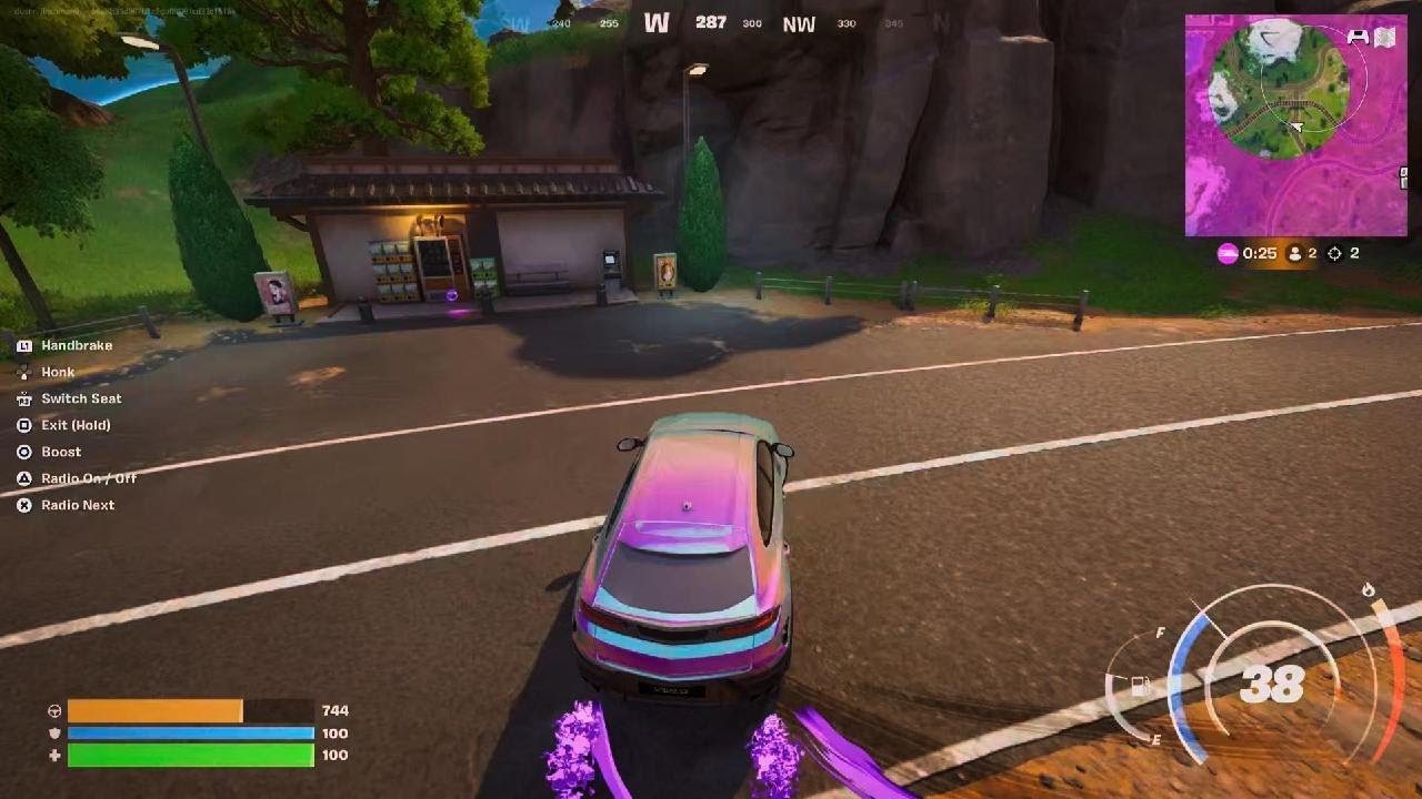 Fortnite win with the kneecapper bat - YouTube