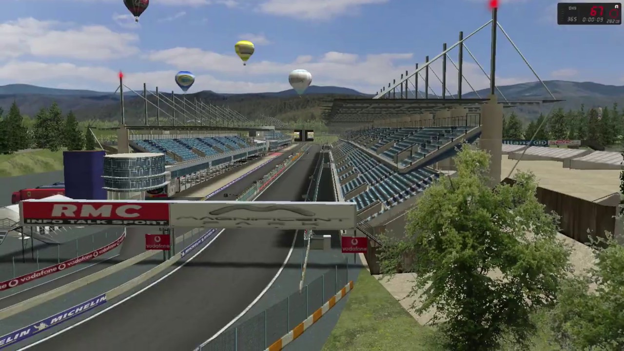 rFactor Fictional Tracks: Magnificent Park - YouTube