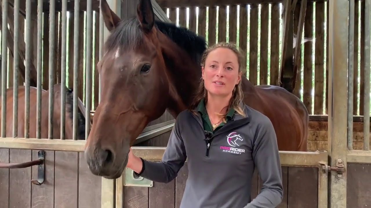 EVENTER CAROLINE HARRIS talks about how Pro-Rider Academy has helped ...