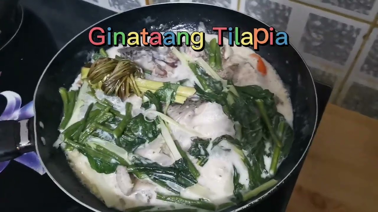 GAWIN NIYO TO SA TILAPIA || Luto sa gata masarap #buhayofw # ...