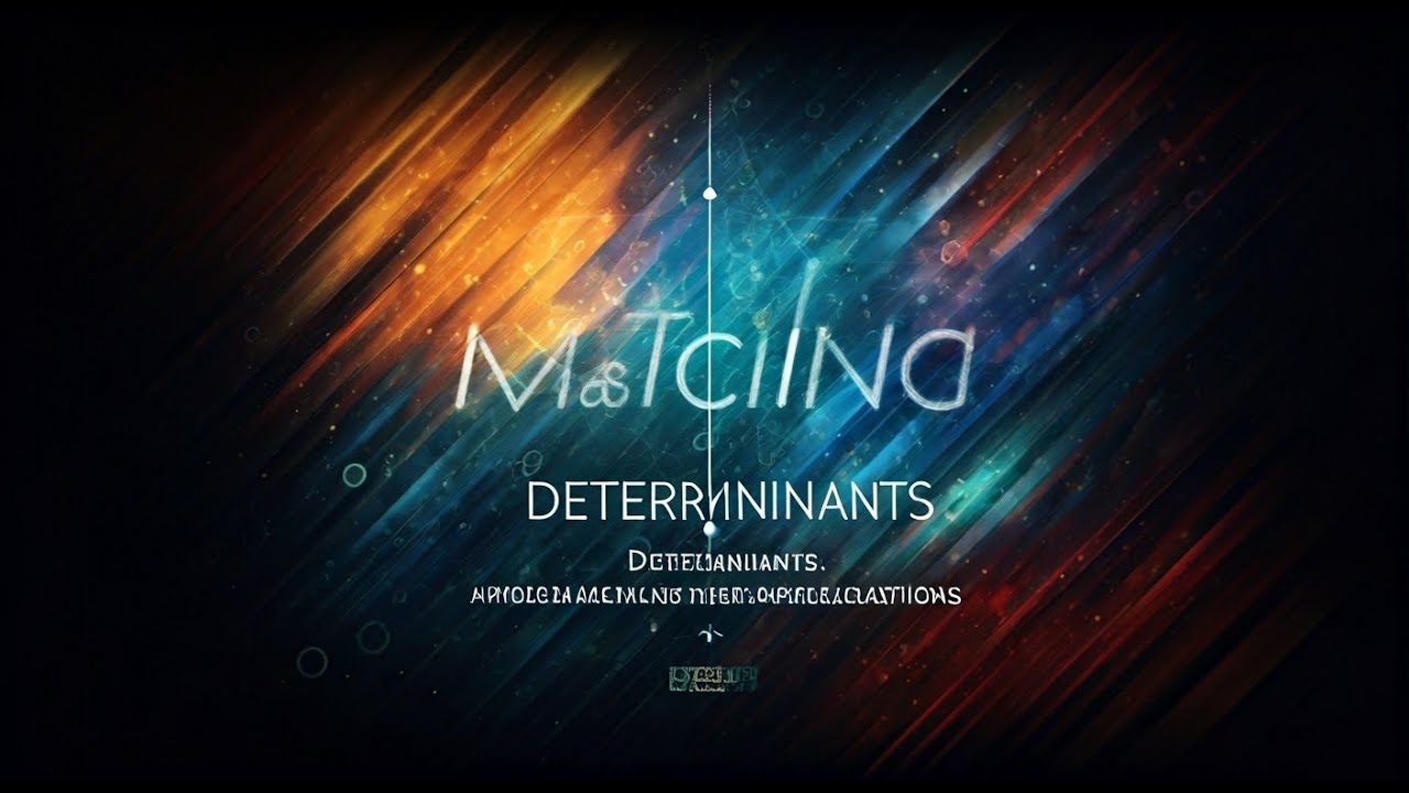 Step by Step guide to finding the Determinants: Worked Examples - YouTube