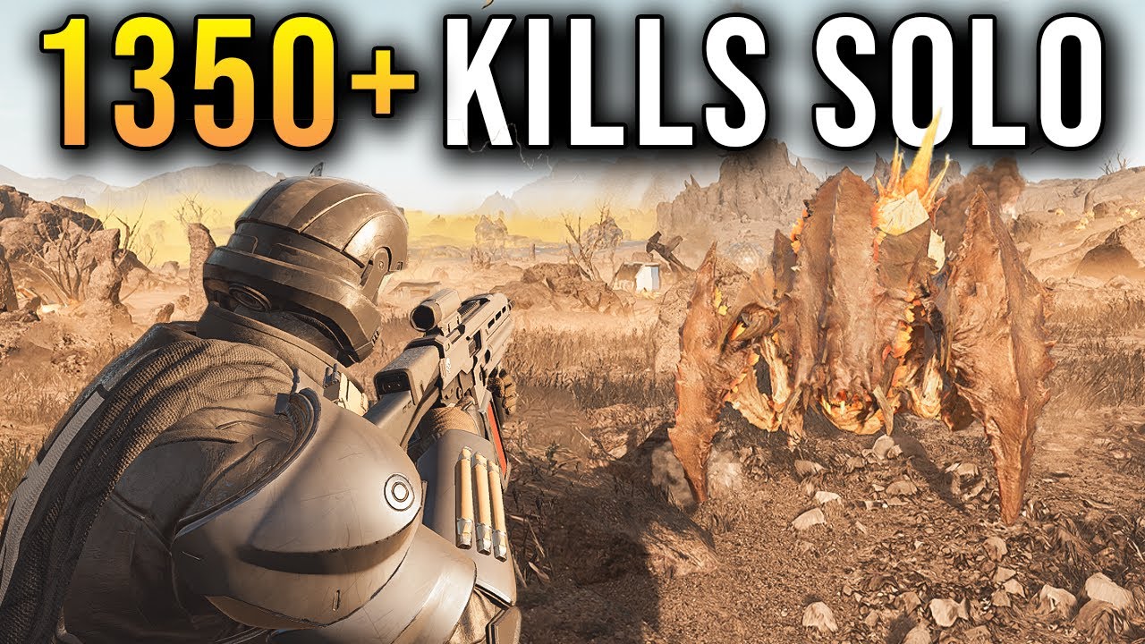 Helldivers 2 | Destroying HORDES of Spore Terminids SOLO!?!? - Gameplay ...