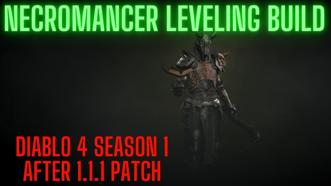 Master the Dark Arts: Leveling Necromancer Build in Diablo 4 - YouTube