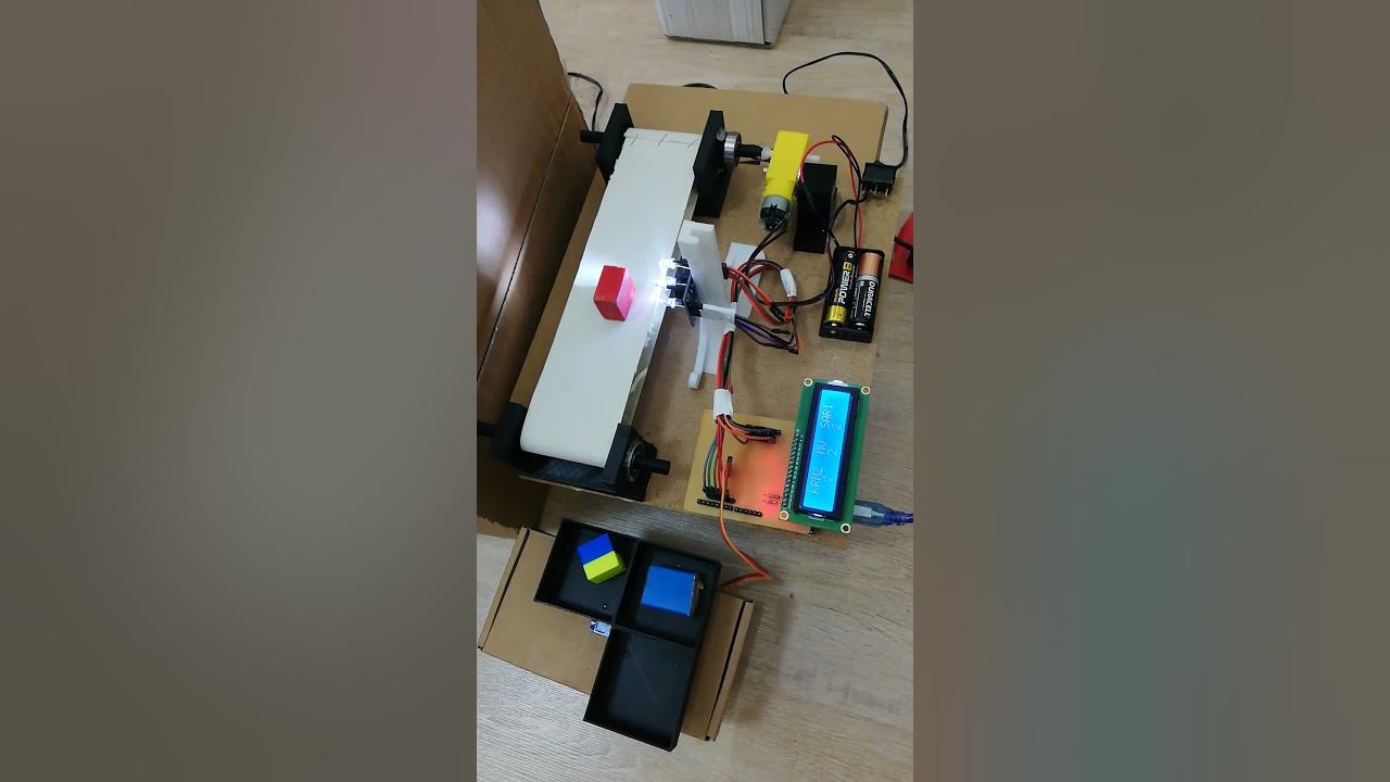 Arduino Renk Ayıran Bant Projesi 507 996 72 73 Youtube