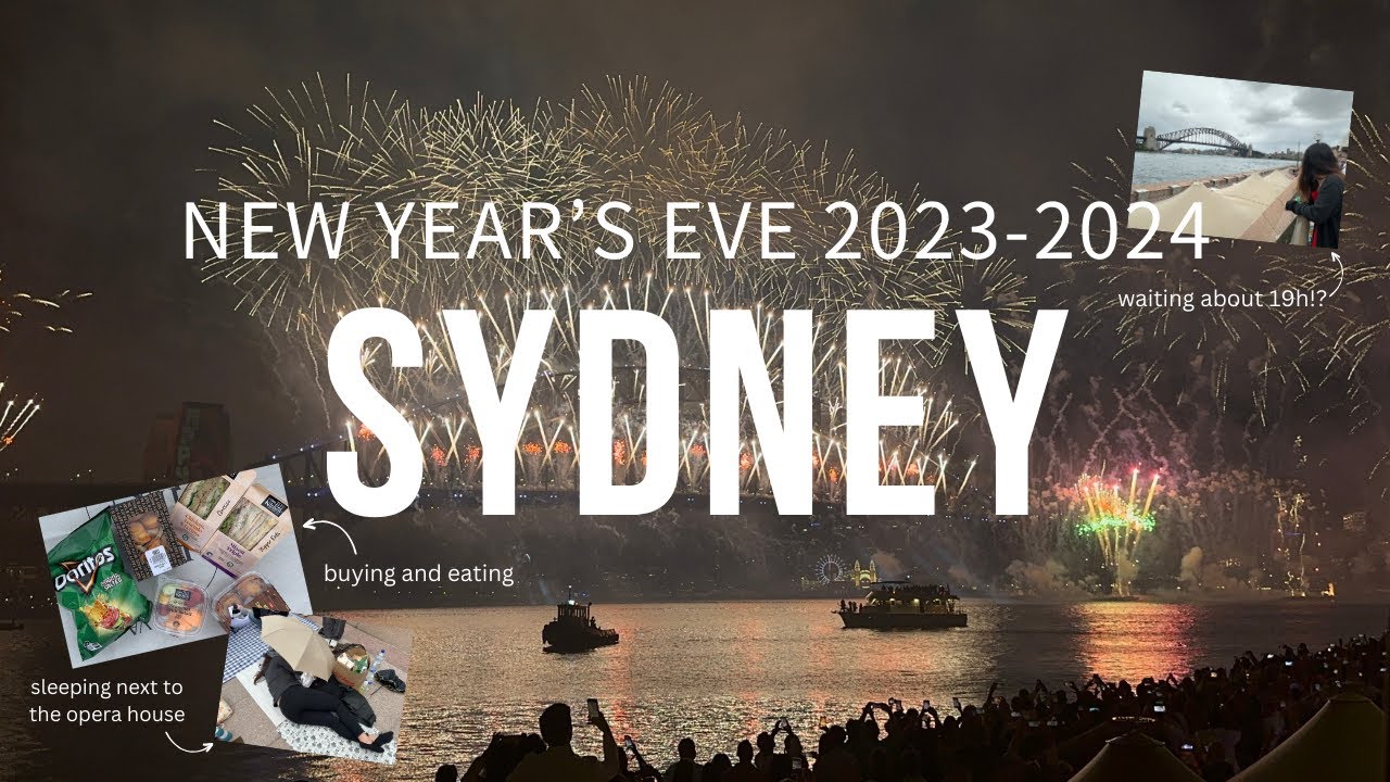 [海外vlog-JP&EN-]オーストラリア・シドニーでカウントダウンしてみた🇦🇺New Year Countdown in Sydney ...