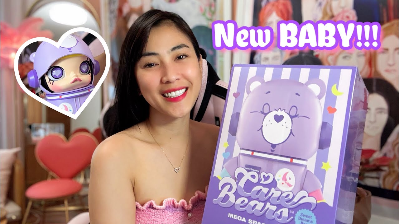 Unboxing Mega Space Molly Care Bears (English Only😂) | RA Garcia ♡ - YouTube