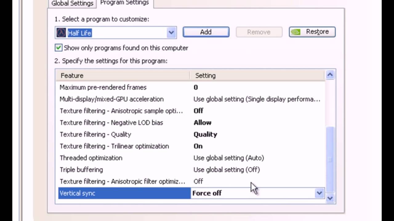 Cs 1.6 best Nvidia Setting +color - YouTube