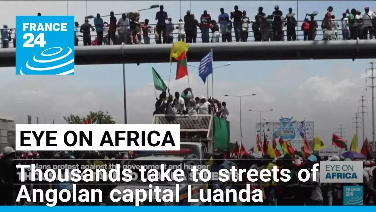 Thousands take to streets of Angolan capital Luanda in anti-government ...
