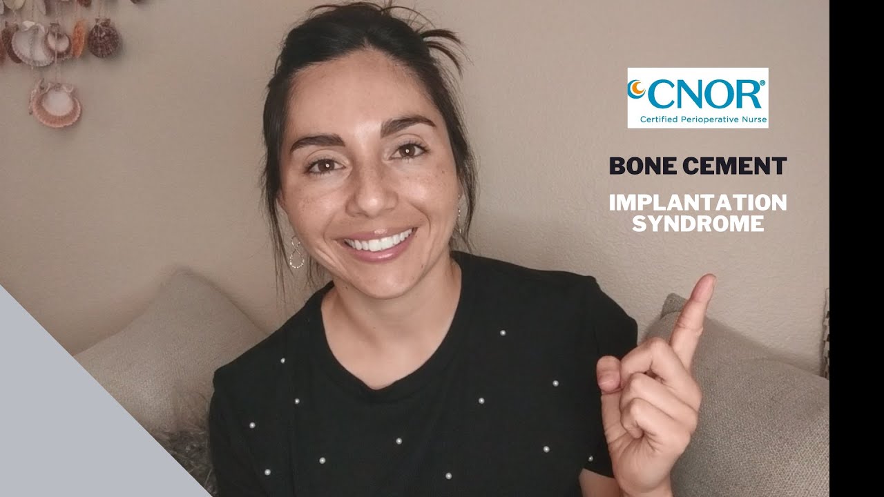 BCIS: Bone Cement Implantation Syndrome - YouTube