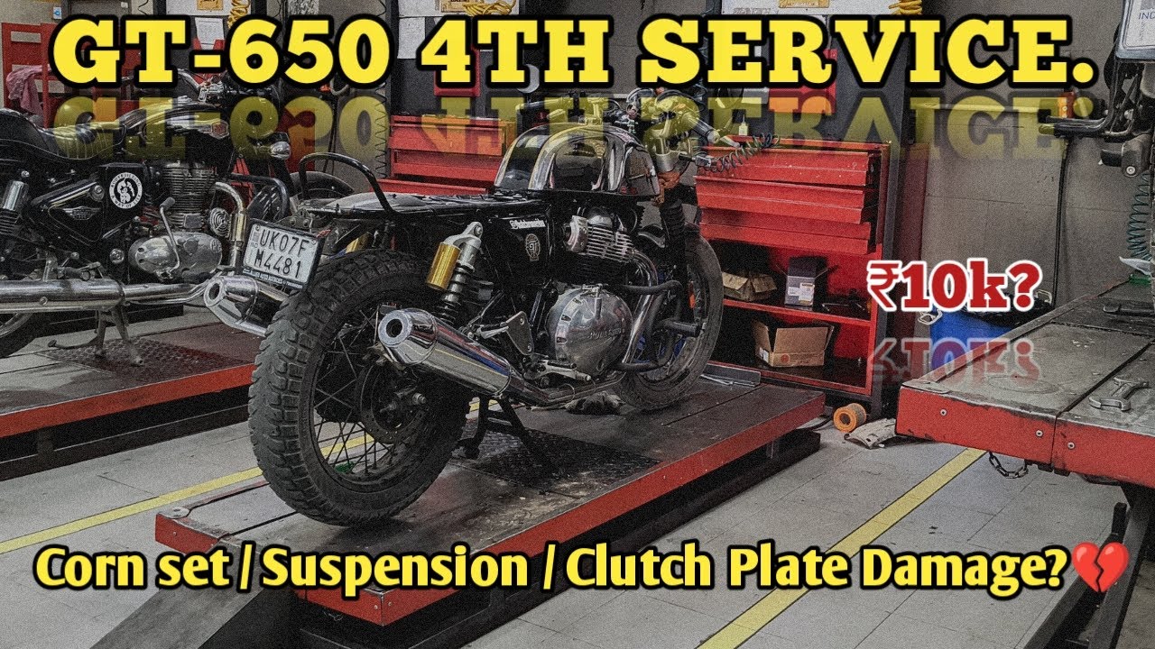 GT-650 4th MAJOR SERVICE / CORN SET DAMAGE? CLUCTCH PLATE DED? TOO ...