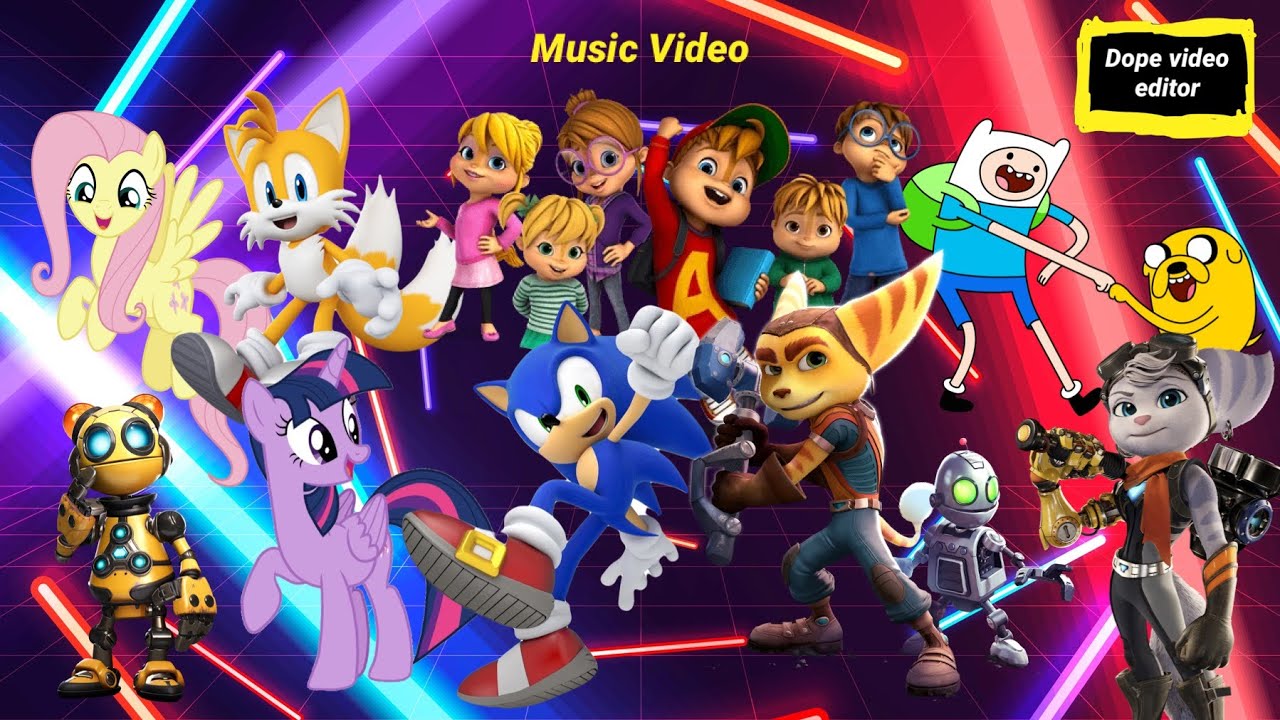 Sonic and Mlp, Ratchet & Clank, Alvinn and the Chipmunks, Adventure ...