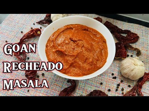 Goan Recheado Masala Recipe | Recheado Masala Goan Paste | Goan Recipe ...