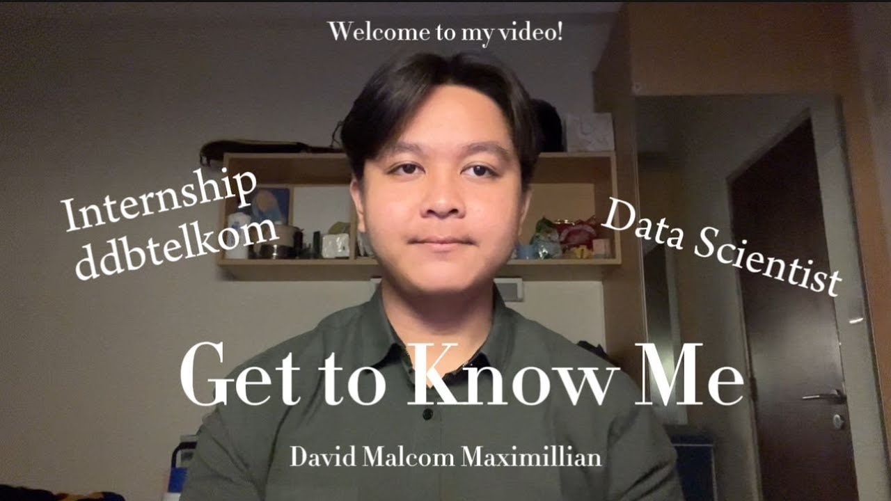 🌟 GET TO KNOW ME | David Malcom Maximillian | Data Scientist - YouTube