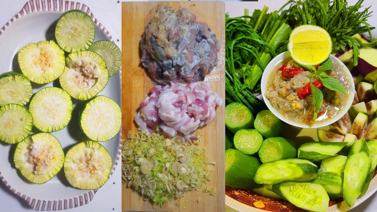 Steamed Fermented fish [prahok] | ចំហុយប្រហុកចិញ្ជ្រាំសាច់ជ្រូកបីជាន់ ...
