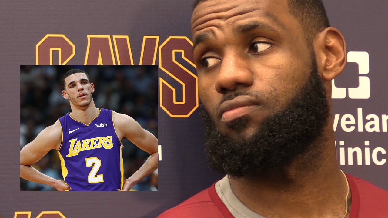LeBron James on facing Lonzo Ball and the Lakers - YouTube