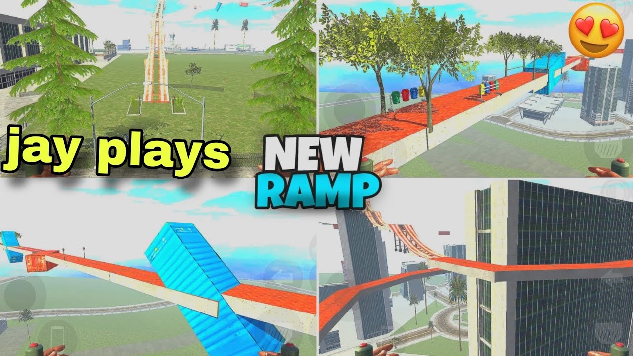 New MODIFIED RAMP 😍|| LINK IN INDIAN BIKE DRIVING 3D @JayPlaysOfficail ...