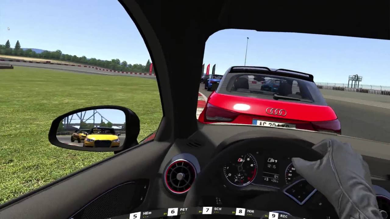 Assetto Corsa - Oculus Rift CV1 - Race - Audi S1 @Nürburgring GP - YouTube