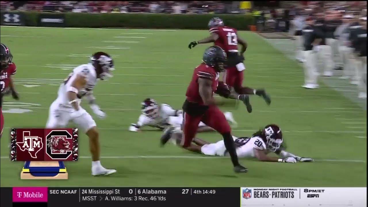 2022 USC vs Texas A&M - MarShawn Lloyd 18 Yd Touchdown Run - YouTube