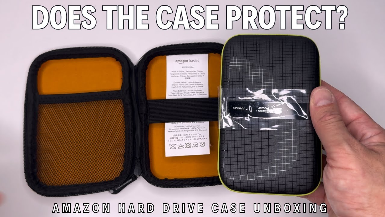 Amazon Hard Drive Storage Case – Compact, Durable, Must-Have Tech ...