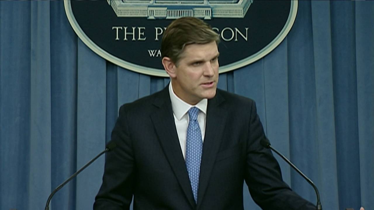 Pentagon Press Secretary Peter Cook Briefs Reporters - YouTube