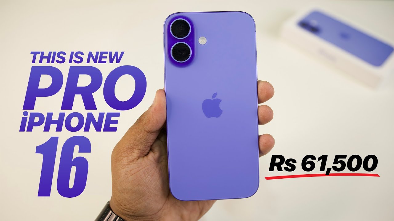 iPhone 16 Launch Day Unboxing & Review - This is the Pro iPhone | Rs ...