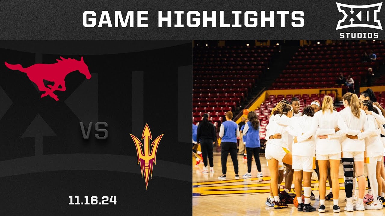 SMU vs. Arizona State Game Highlights | 2024-25 Big 12 Women's ...