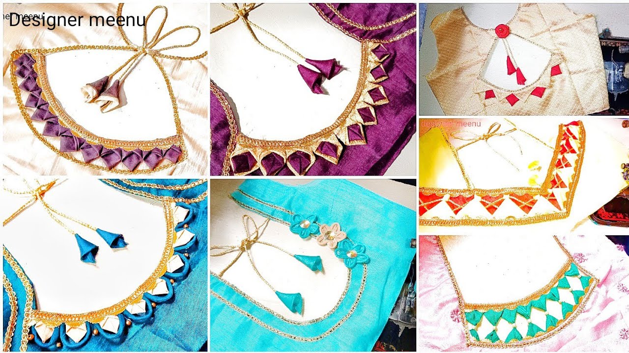 Very simple and easy blouse designs ll trending blouse designs - YouTube