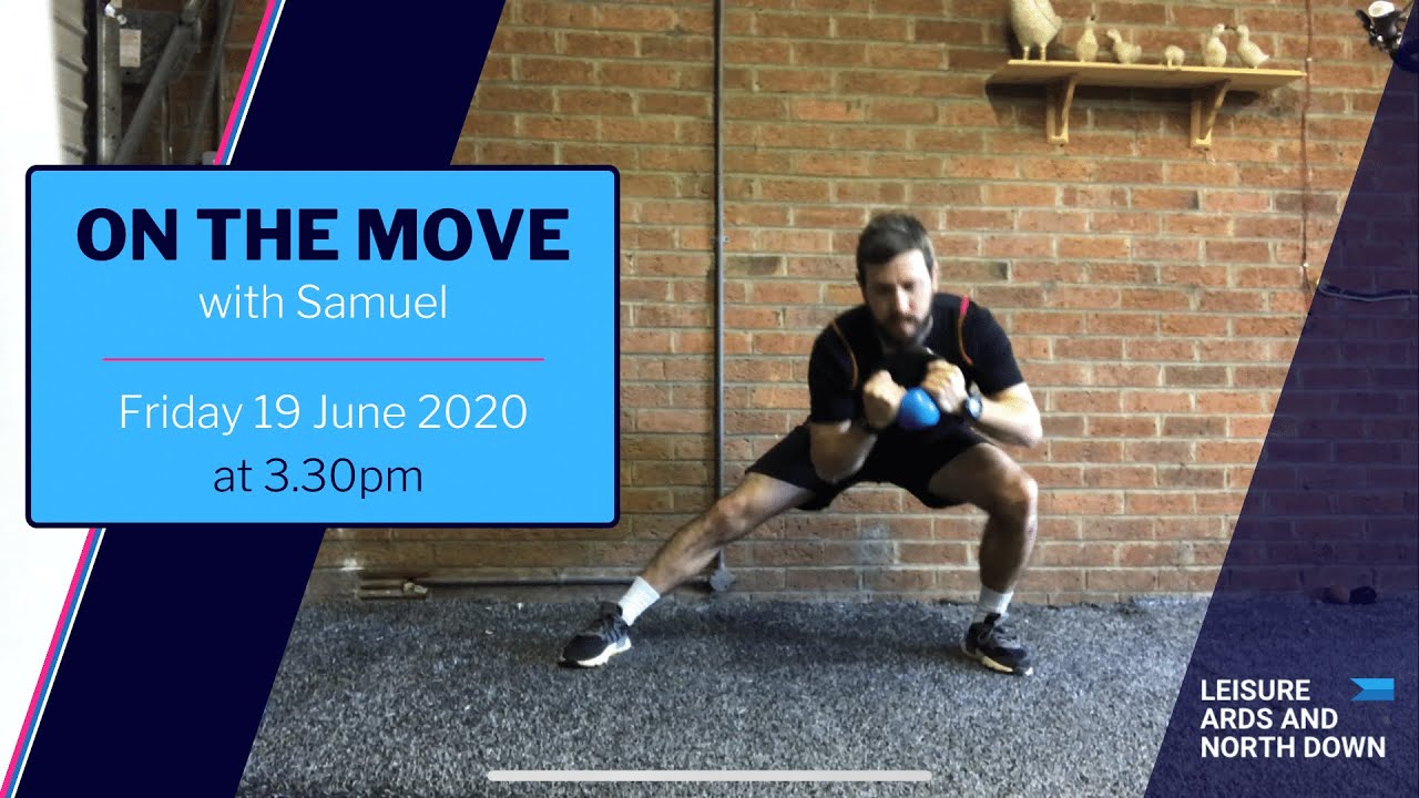 ON THE MOVE with Samuel - Friday 19 June at 3.30pm - YouTube