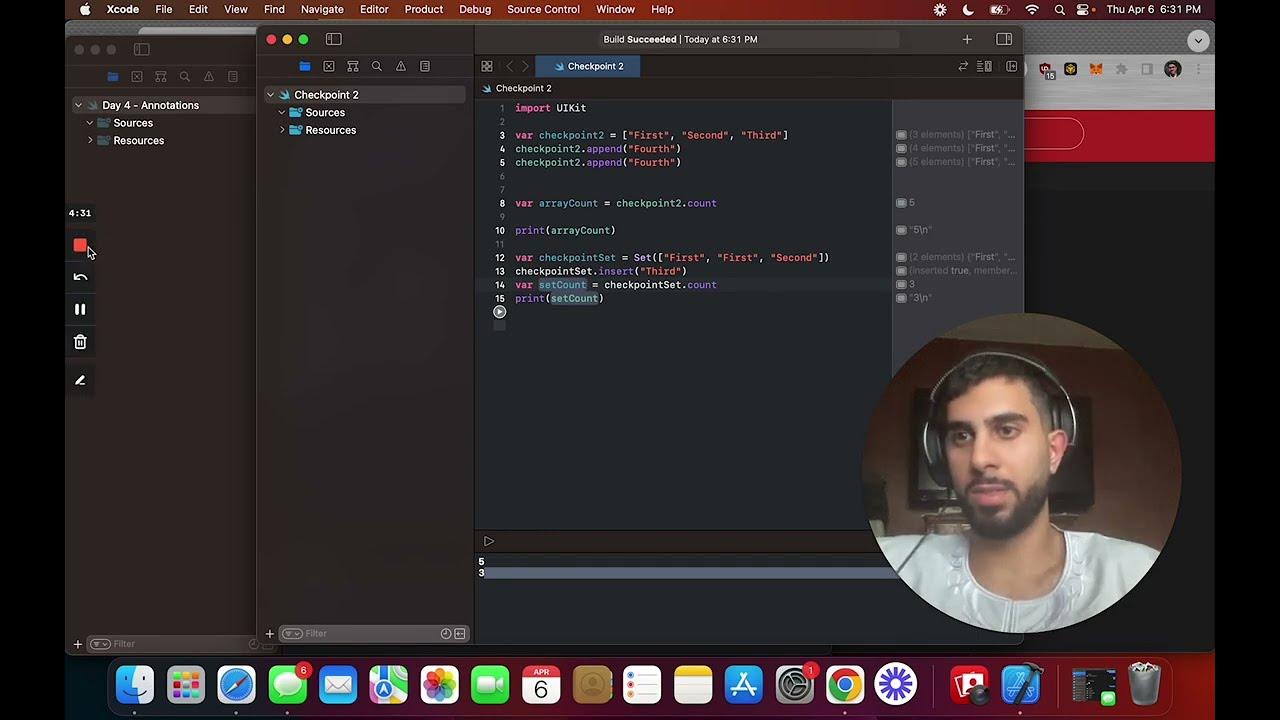 Day 4 - Annotations, Checkpoint 2 (100 Days of SwiftUI - Hacking with Swift) - YouTube