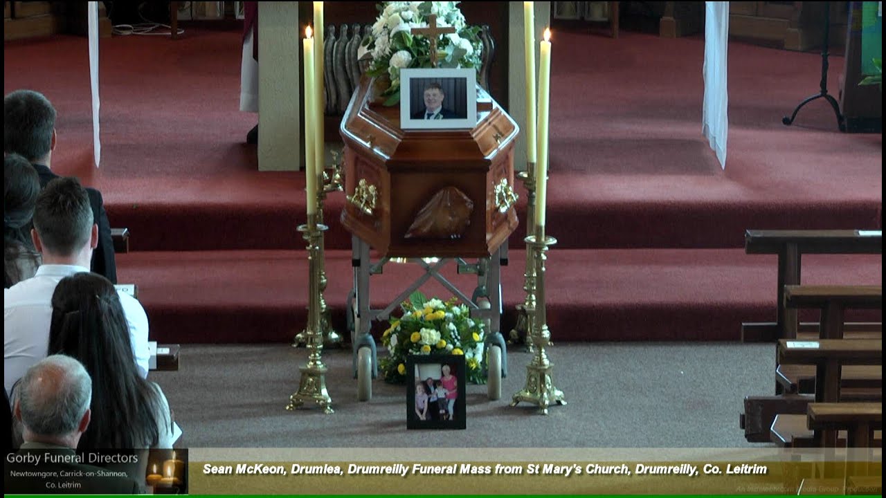 Sean McKeon, Drumlea, Drumreilly Funeral Mass from St Mary's Church ...