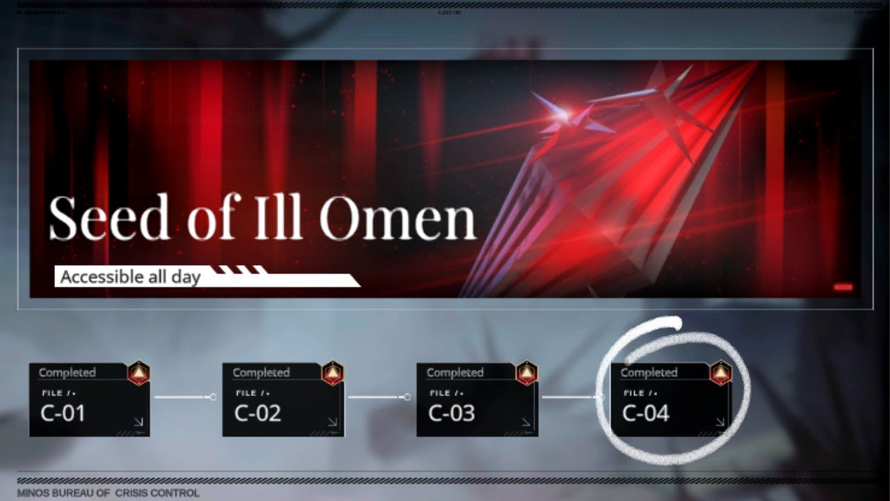 C-04 "Seed of Ill Omen IV" | Resource Stage | Path to Nowhere (PTN ...