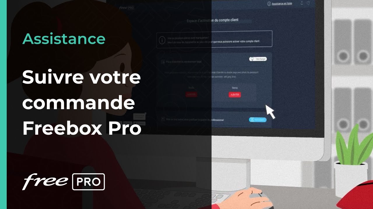 Assistance Free Pro - Suivi de Commande Freebox Pro - YouTube