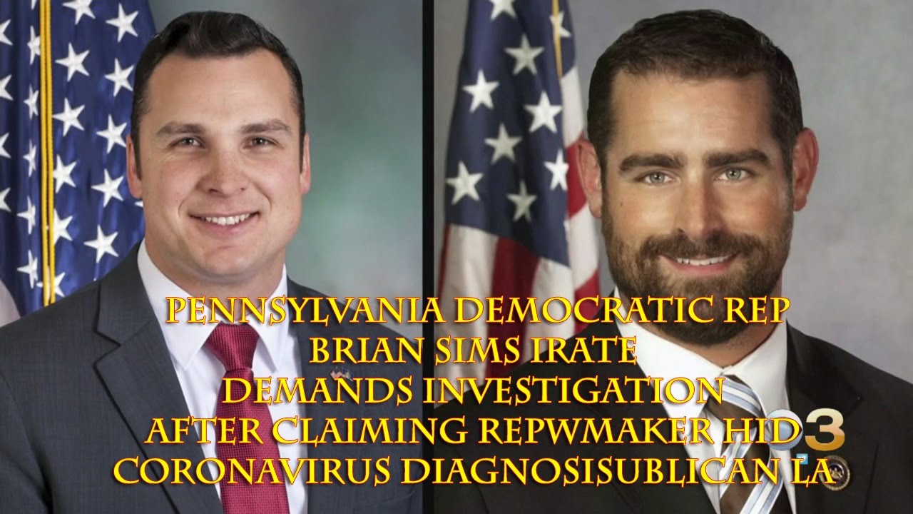 Pennsylvania Democratic Rep Brian Sims Irate, Demands Investigation ...