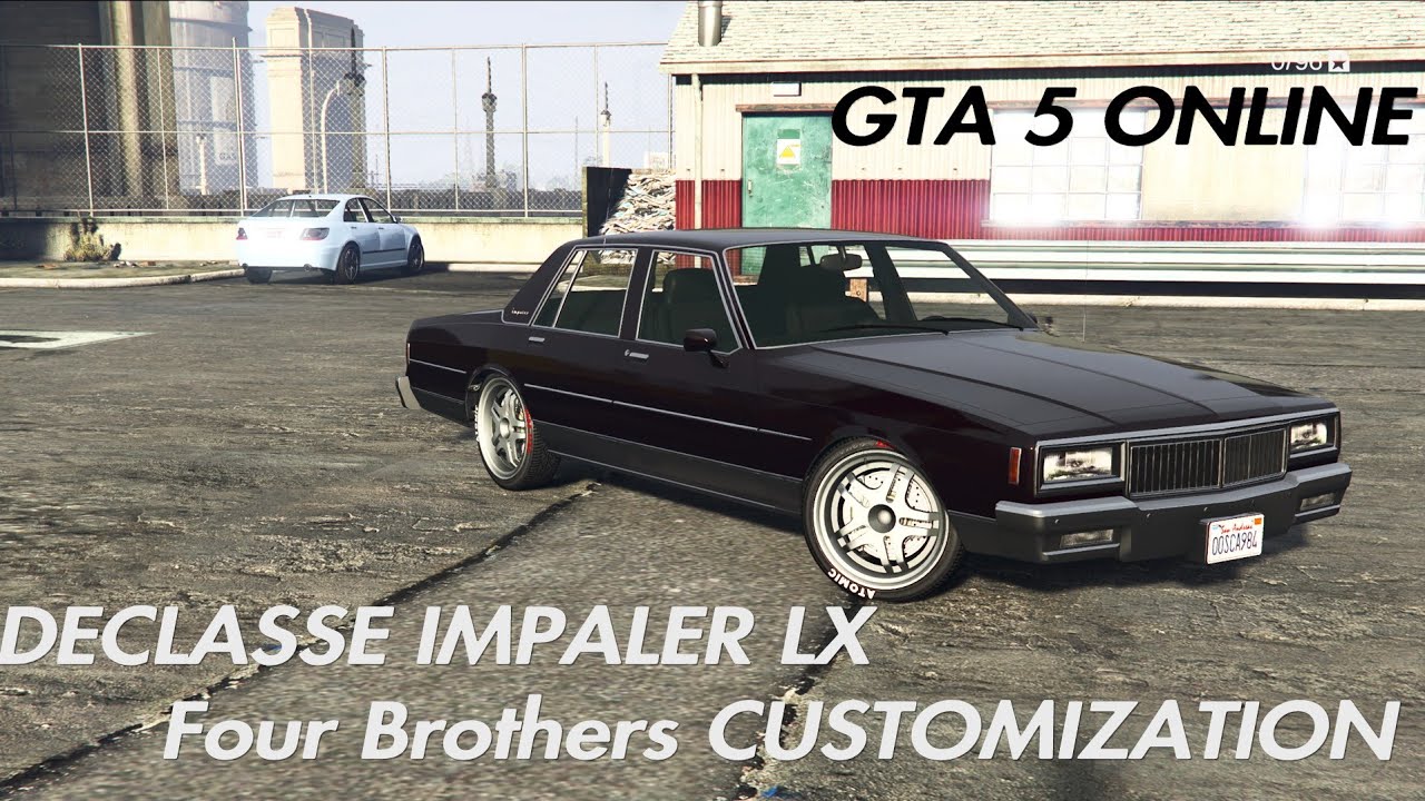 GTA 5 ONLINE Cutlass / Impala DECLASSE IMPALER LX Four Brothers ...