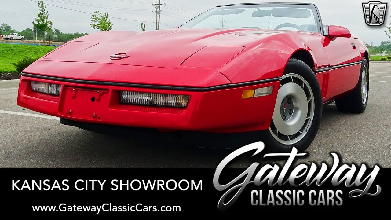 1987 Chevrolet Corvette Convertible - Gateway Classic Cars - Kansas ...