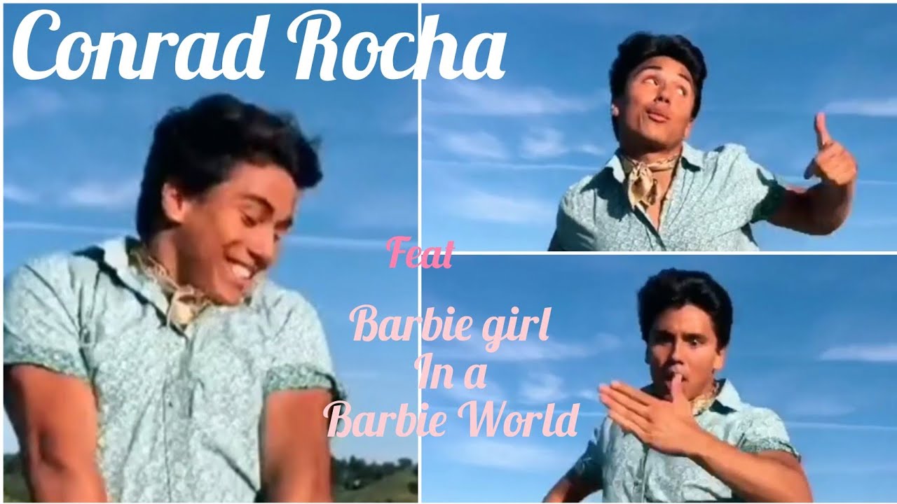 Conrad Rocha feat Barbie Girl in a Barbie World Dance Challenge - YouTube