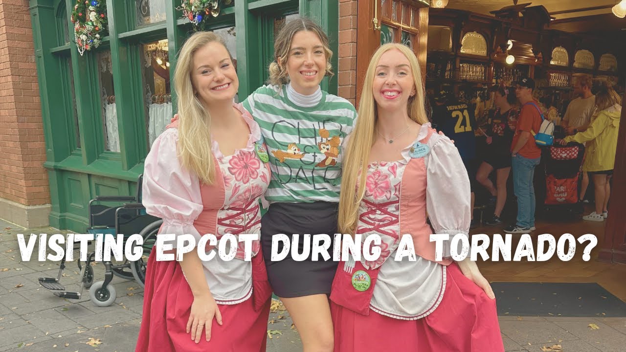 Visiting Epcot during a Tornado? Walt Disney World Vlog + 2024 Vision ...