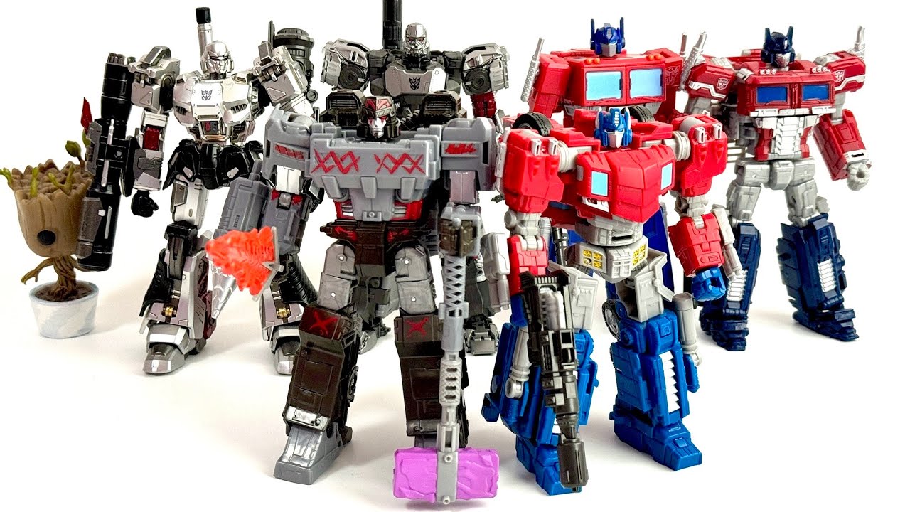 Comparisons: Transformers Fractured Friendship MEGATRON & ORION PAX ...