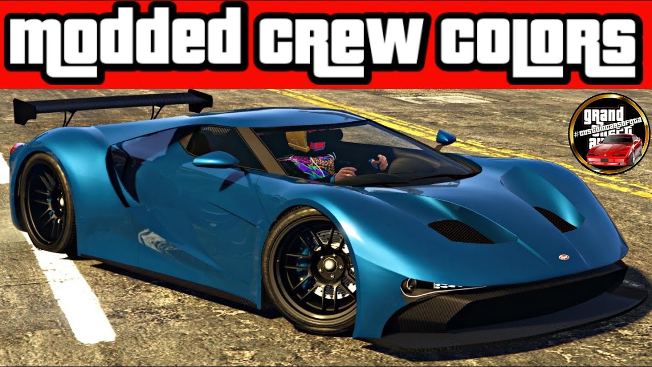 *SUB REQUESTS* GTA 5 Modded Crew Colors! - YouTube