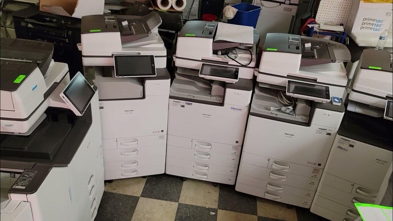 Ricoh IMC3000 & IMC6000 with great meters - YouTube