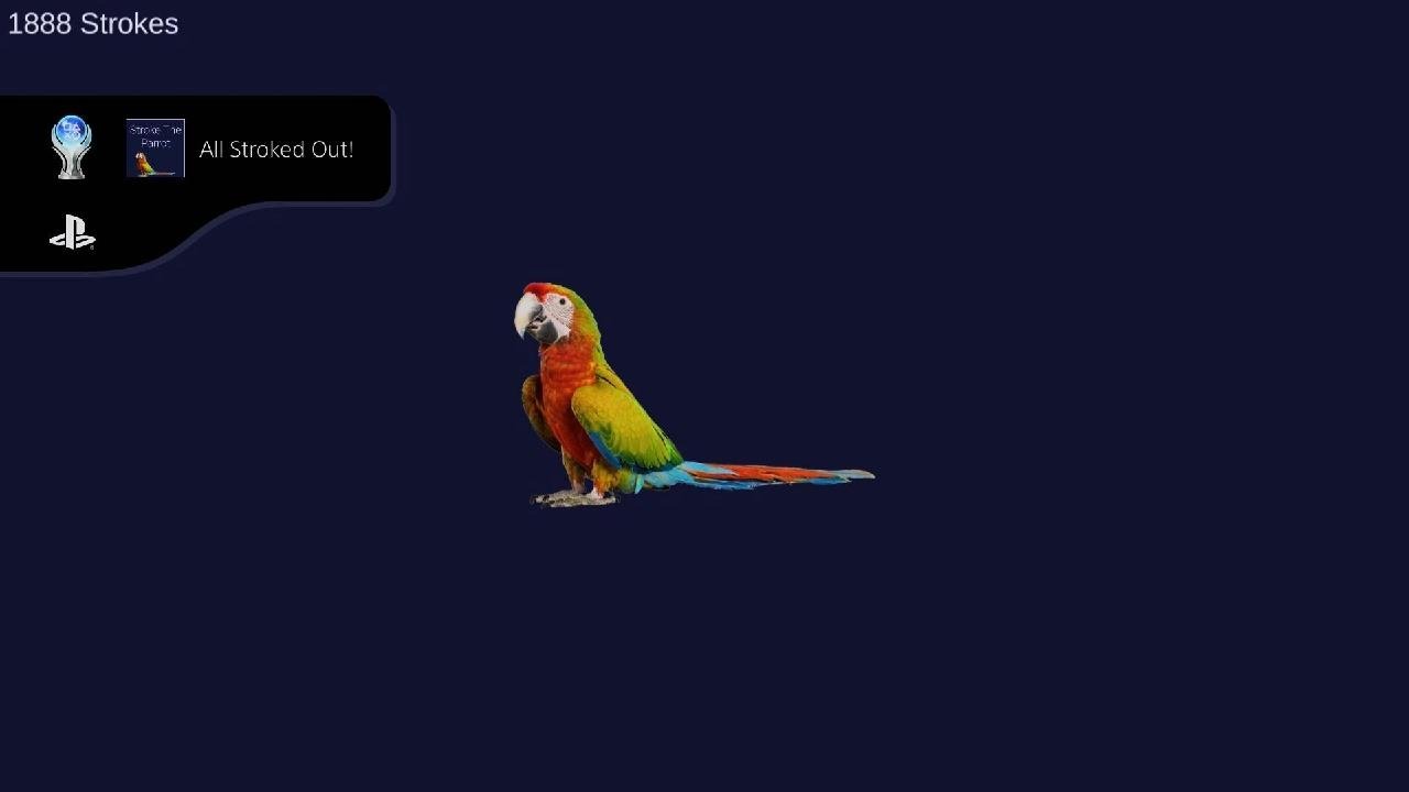 Stroke The Parrot Platinum #1246 PS4 (STACKED) - YouTube