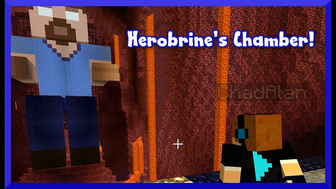Minecraft - Herobrine's Chamber on Jerry and Harry with Gamer Chad Alan ...