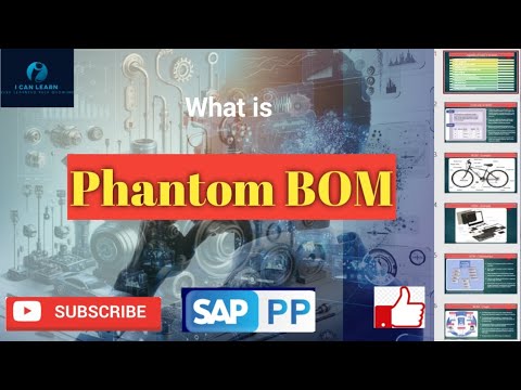 What is Phantom BOM in SAP PP | Exploring Phantom Bom Sap PP | Special Procurement key E 50 ...